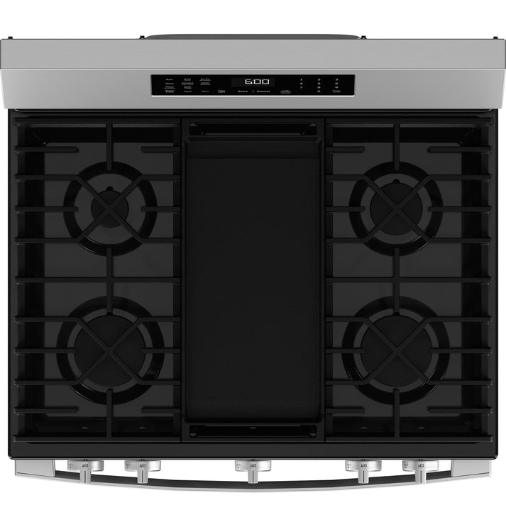 GGF600AVSS GE® 30" Free-Standing Gas Convection Range with No Preheat ...
