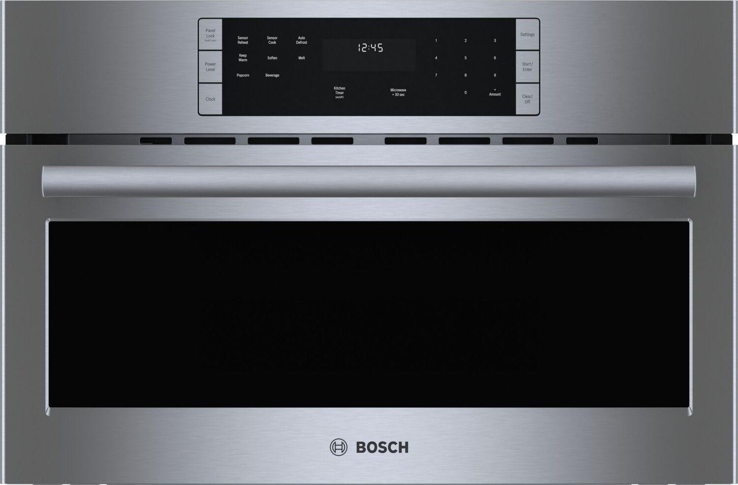 Bosch HMB50152UC 500 Series, Built-In Microwave, 30'', Stainless steel ...